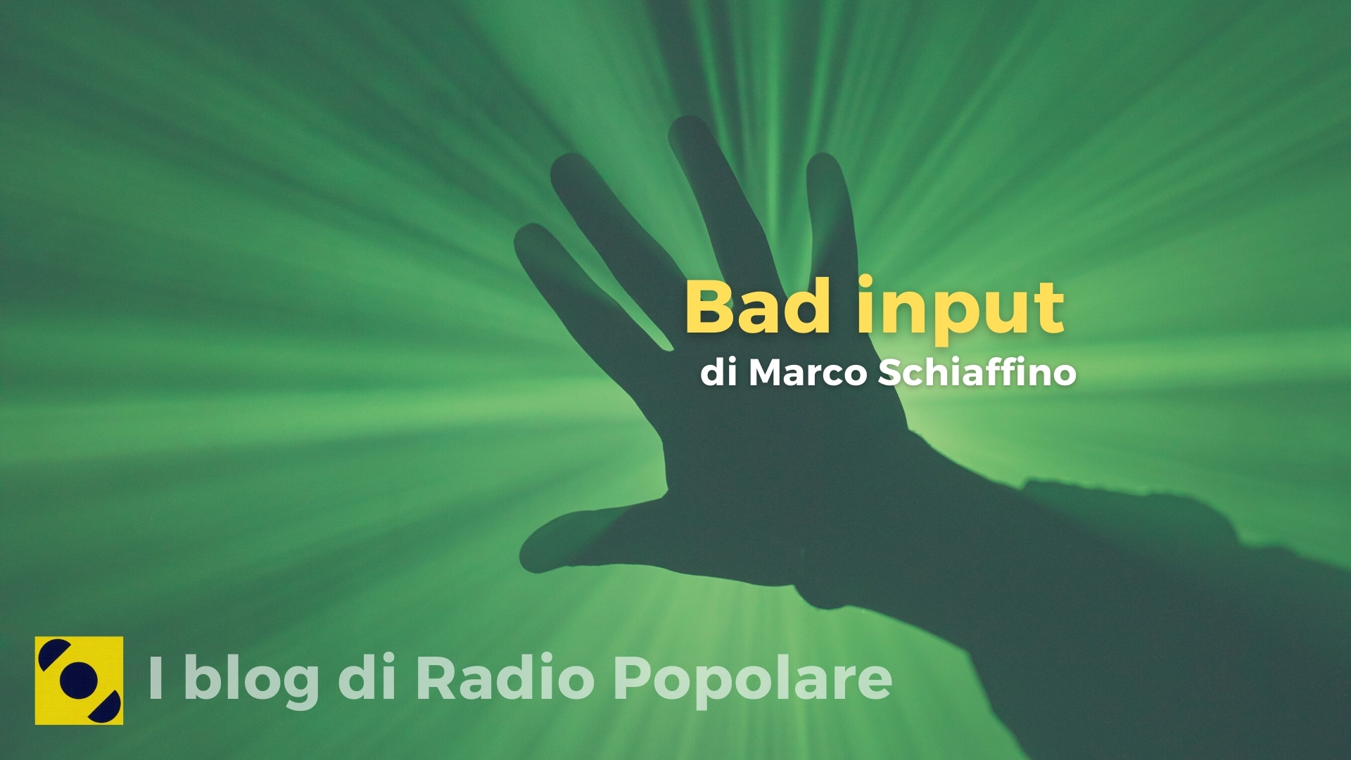 Come si fa la lotta alle fake news? - Blog: Bad Input